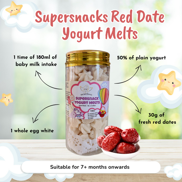 Red date Yogurt Melts – Baby Angel's Homemade